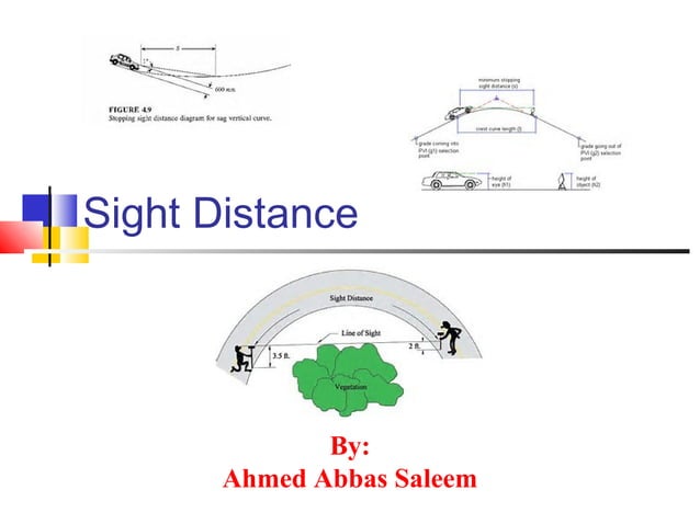 Sight distance.ppt | Physics | Science