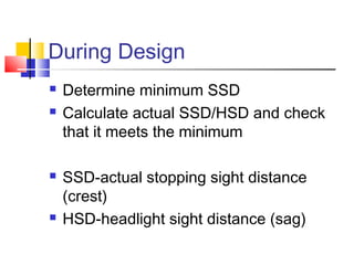Sight distance.ppt