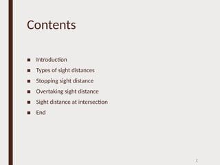 Analysis of Stopping sight distance and Overtaking Sight Distance .pptx