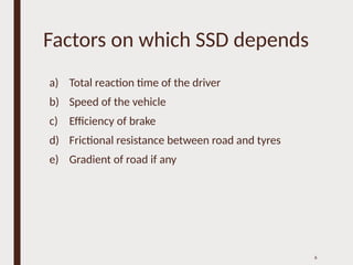 Analysis of Stopping sight distance and Overtaking Sight Distance .pptx