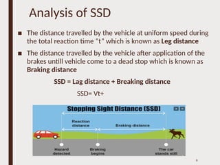 Analysis of Stopping sight distance and Overtaking Sight Distance .pptx