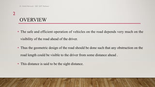 SIGHT DISTANCE for the Geometric Design in Roads.pdf