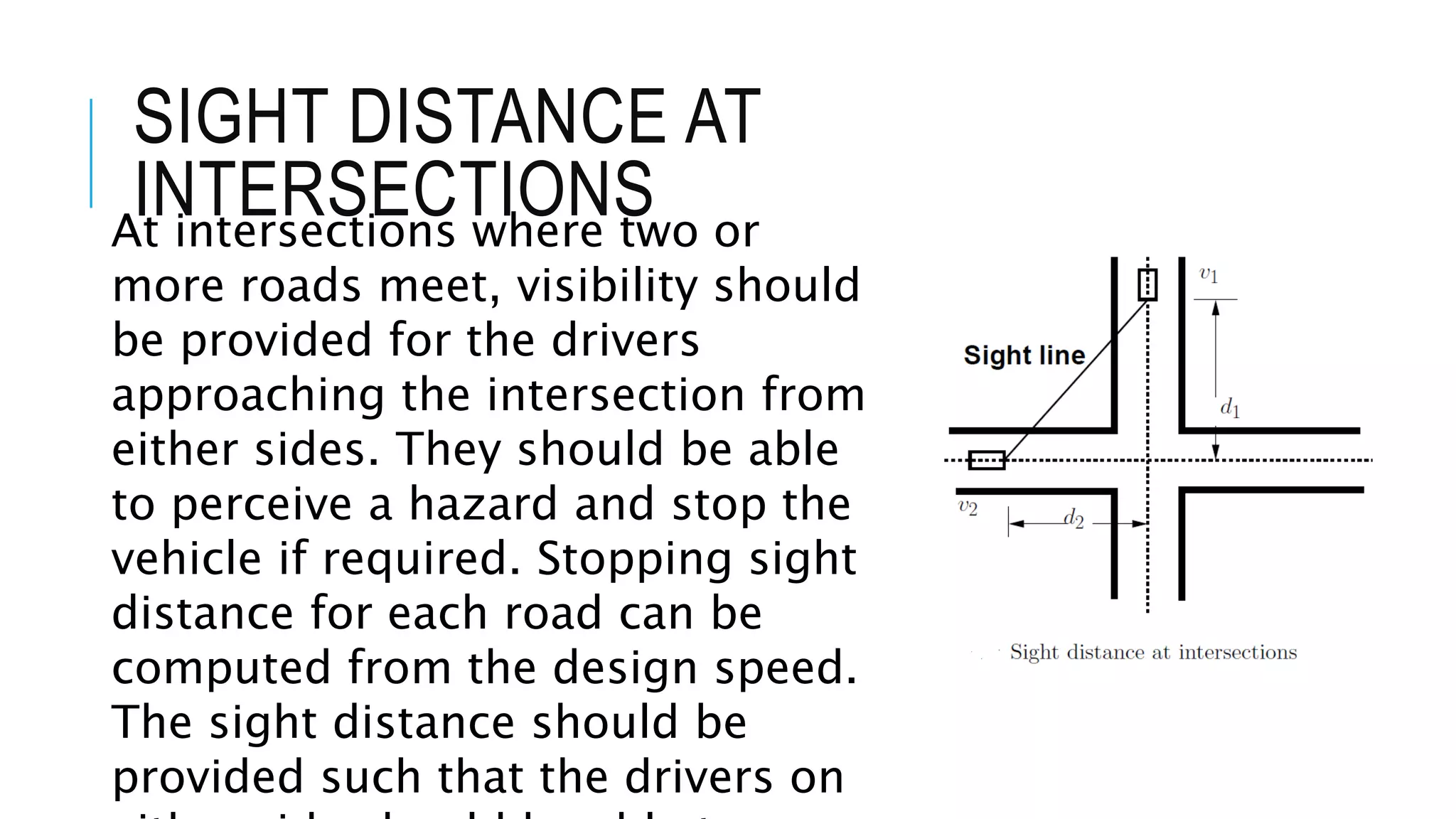 Sight distance | PPTX