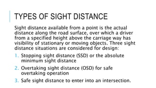Sight distance | PPTX