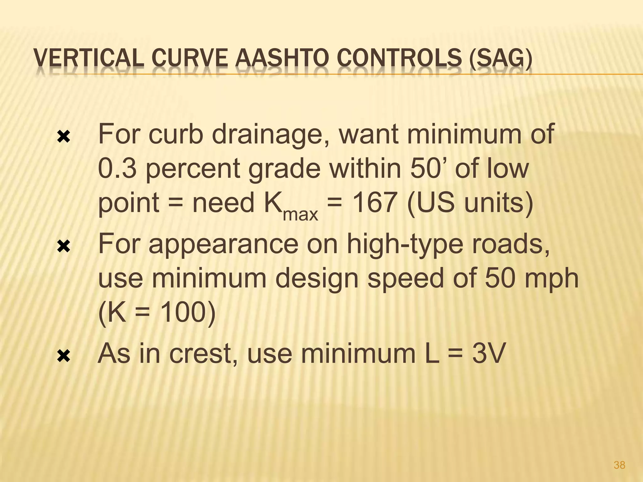 Sight distance and road allignment | PPTX