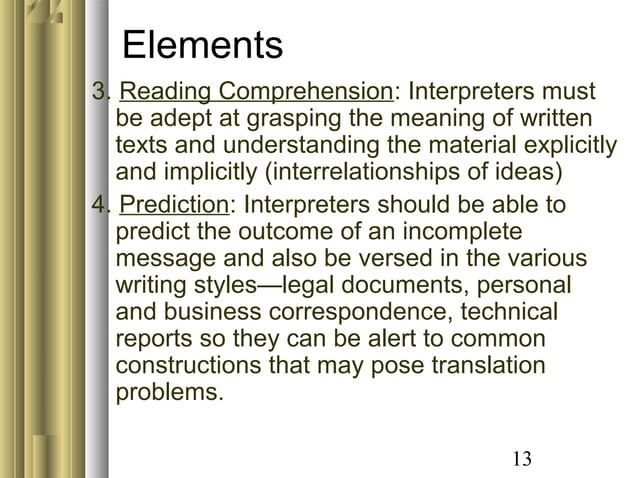 Sight interpreting - sight translation | PPT | Programming Languages ...