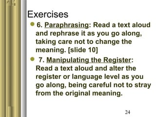 Sight interpreting - sight translation | PPT
