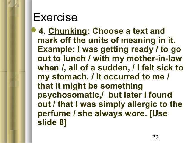 Sight interpreting - sight translation