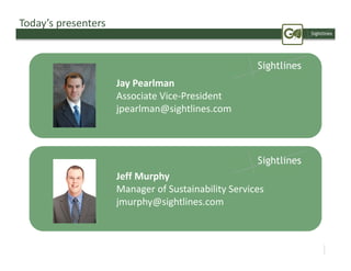 Sightlines' CarbonMAP & Validation Services | PDF