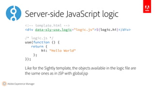 AEM Sightly Deep Dive | PPT