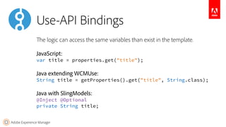 AEM Sightly Deep Dive | PPT