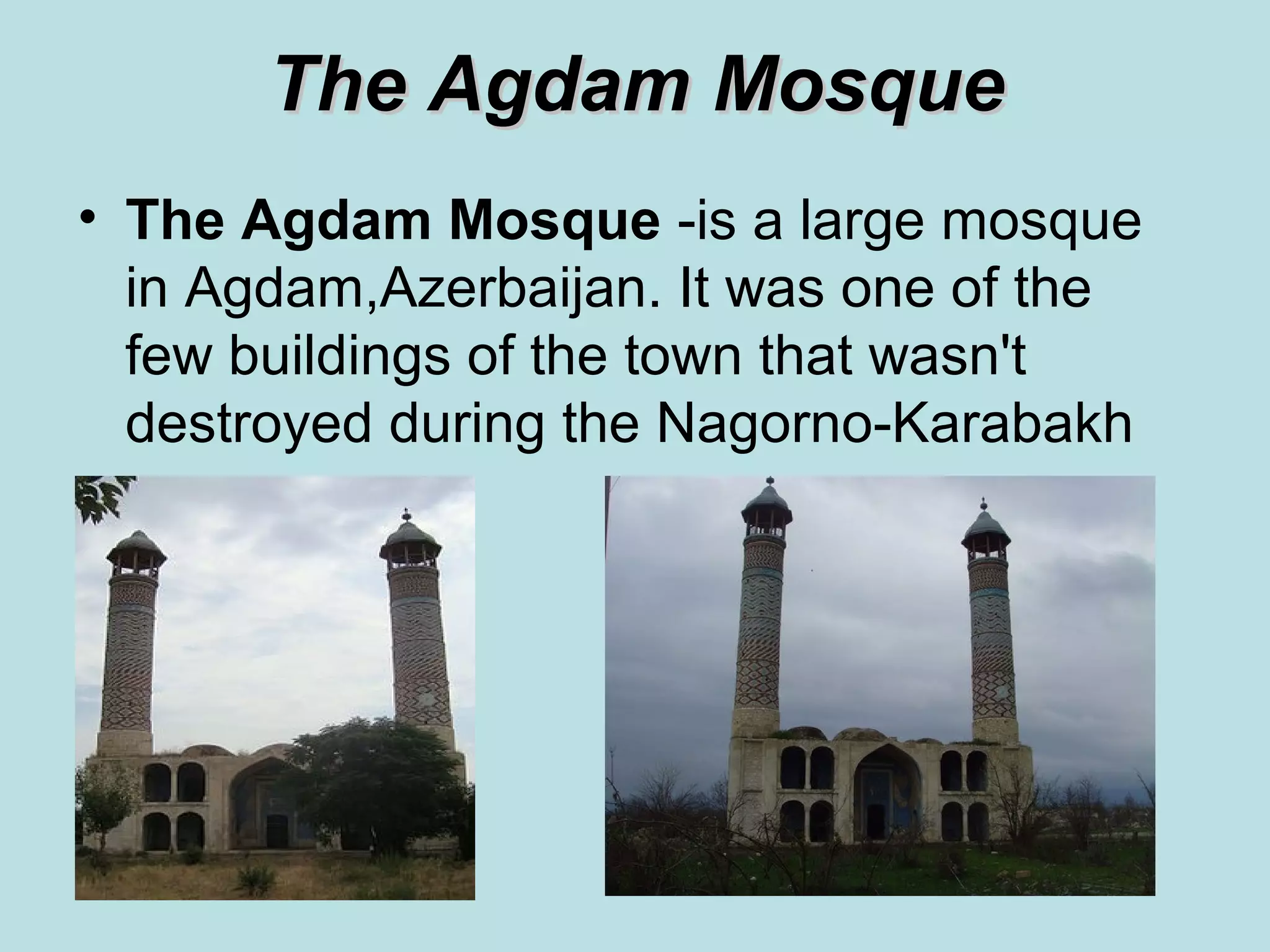 Sightseeing of azerbaijan | PPT