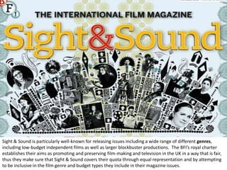 Sight & Sound Research | PPTX