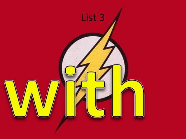 Sight word flash (1 6)-2 | PPTX