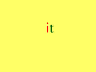 Sight words 01 personal pronouns | PPT