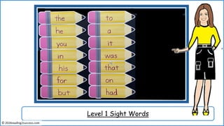 Building Reading Fluency - Sight Words and Phrases | PDF