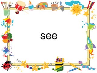 Sight Word Show | PPT | Daycare and Pre-School | Parenting