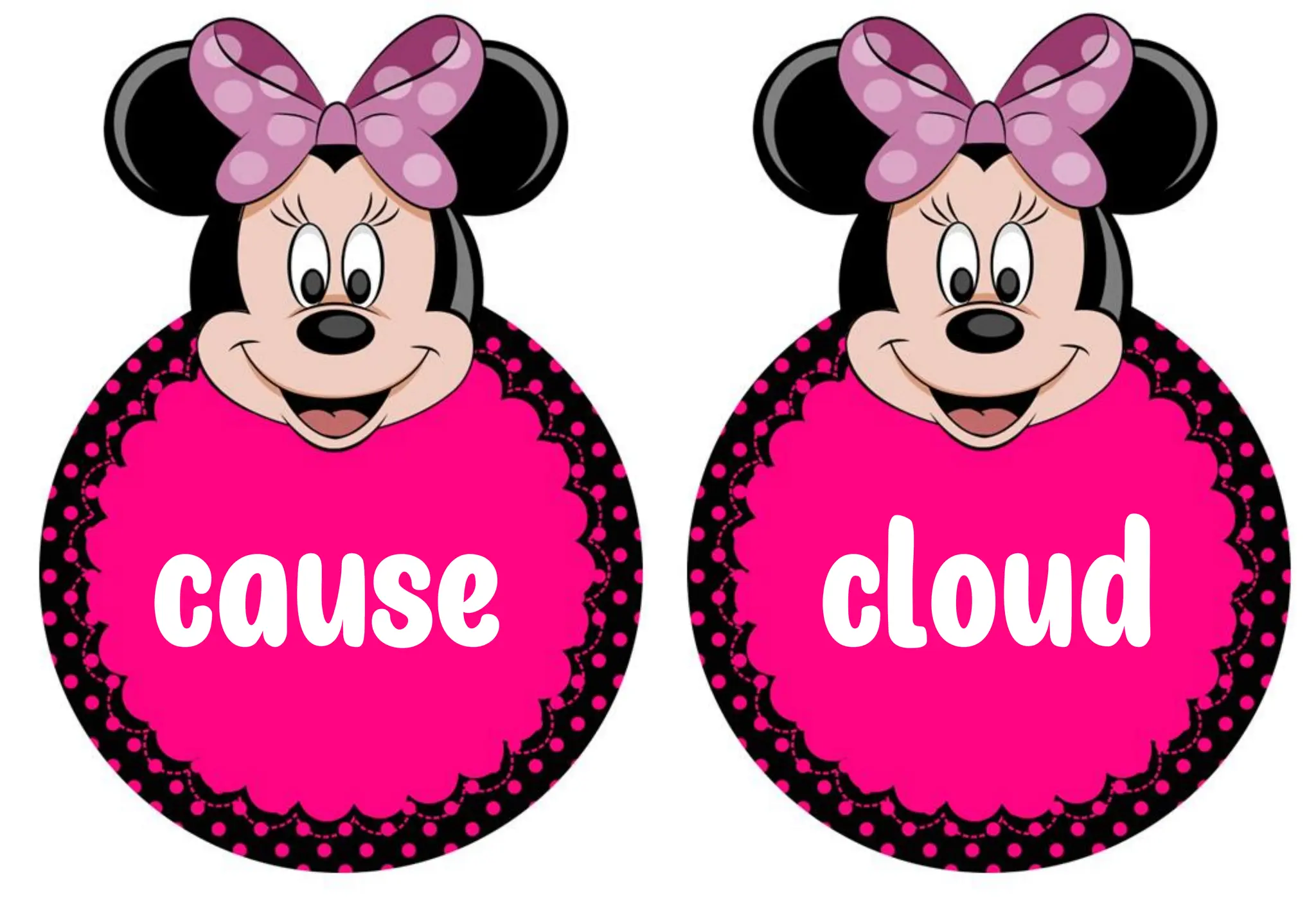 SIGHT WORDS MINNIE MOUSE FOR REMEDIAL READING | PPT