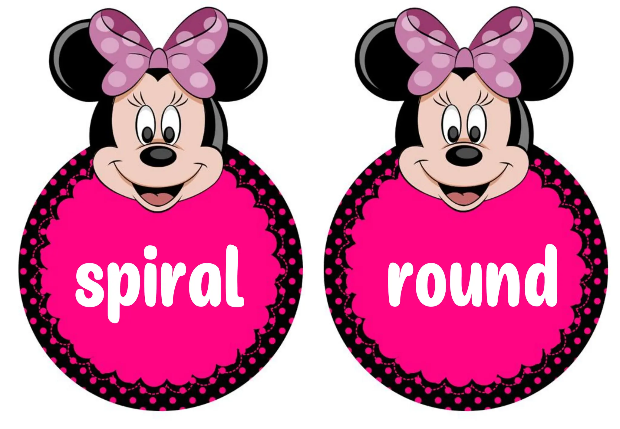 SIGHT WORDS MINNIE MOUSE FOR REMEDIAL READING | PDF