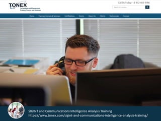 Communications Intelligence Analysis, SIGINT Training | PPTX