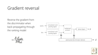 Adversarial and reinforcement learning-based approaches to information retrieval | PPT