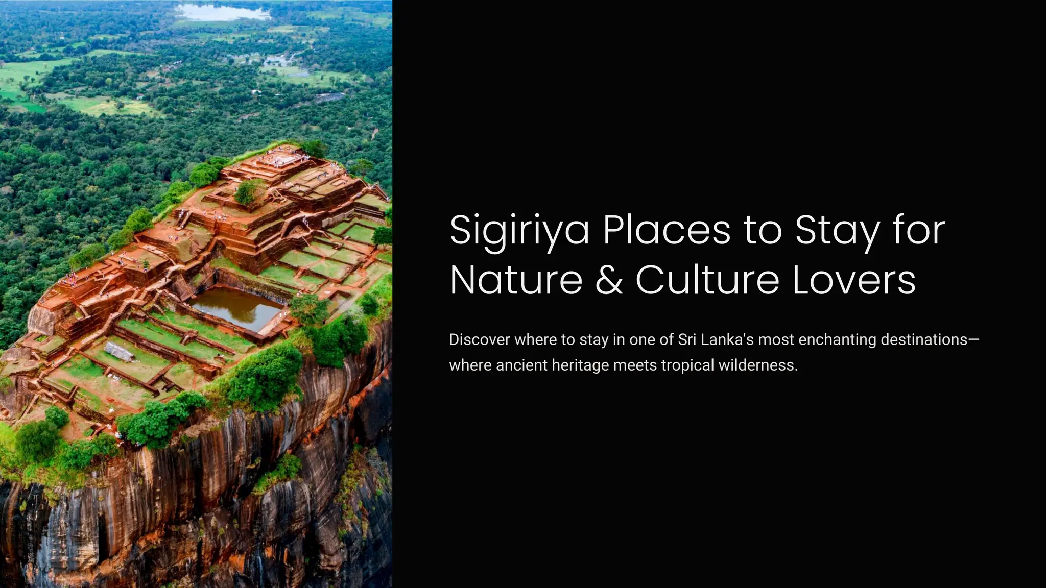 Sigiriya Places to Stay for Nature & Culture Lovers | PDF