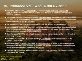 Sigiriya value addition case study 4.. | PDF