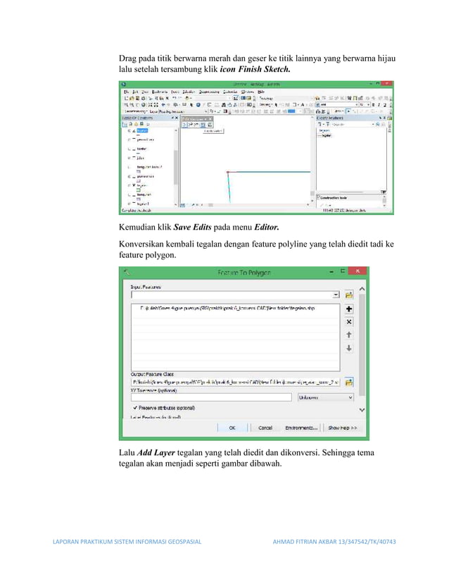 Sig konversi cad & georeference | PDF