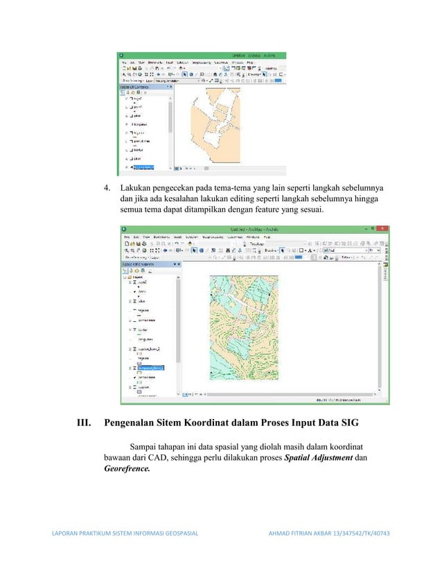 Sig konversi cad & georeference | PDF