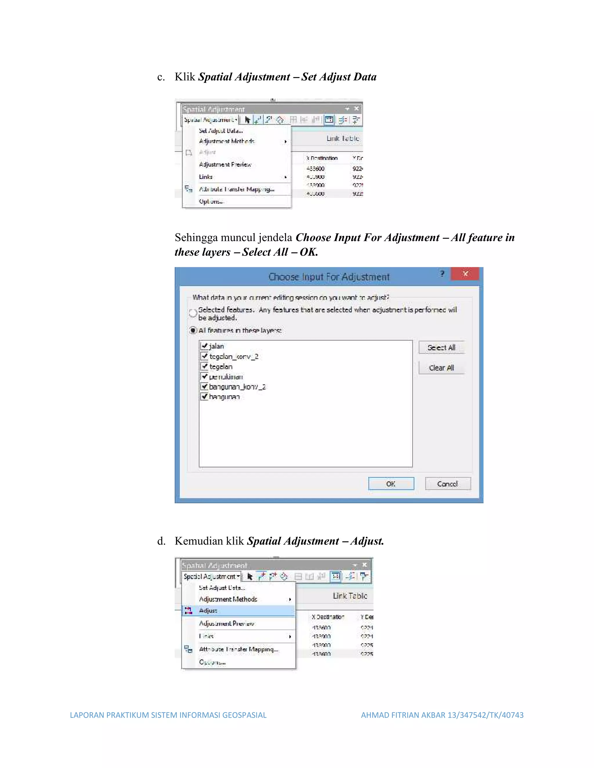 Sig konversi cad & georeference | PDF