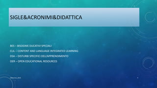 Sigle acronimi | PPTX
