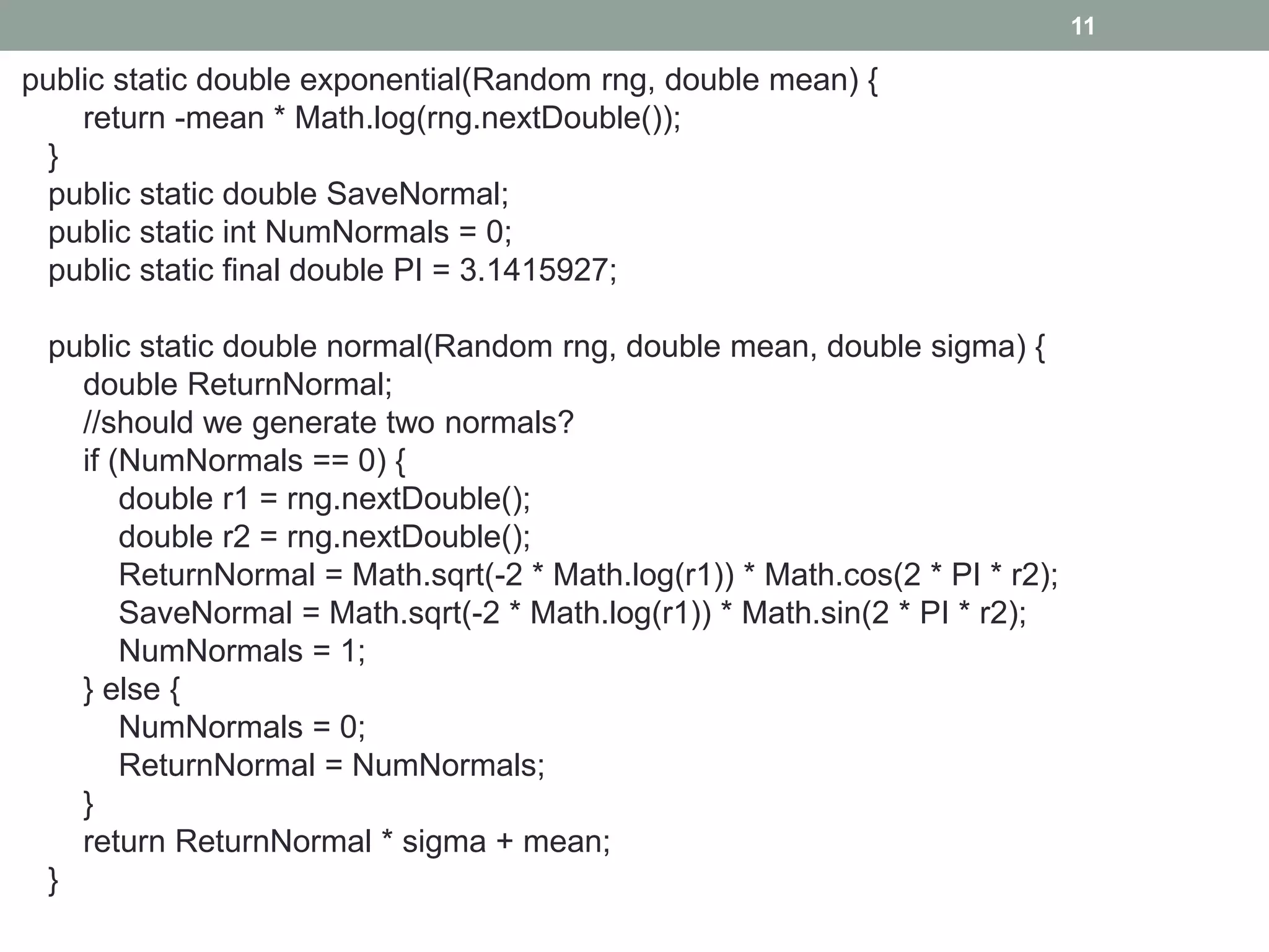 Single Server Queue Simulation Project Pptx Programming Languages Computing 5855