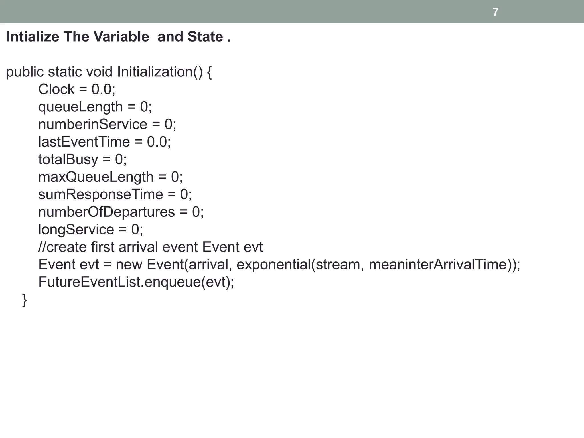 Single server queue (Simulation Project) | PPTX