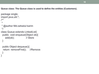 Single server queue (Simulation Project) | PPTX | Programming Languages | Computing