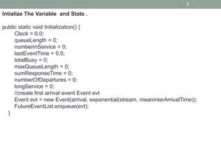 Single server queue (Simulation Project) | PPTX