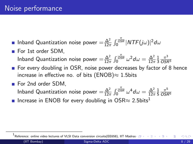 Sigma-Delta Analog to Digital Converters | PDF