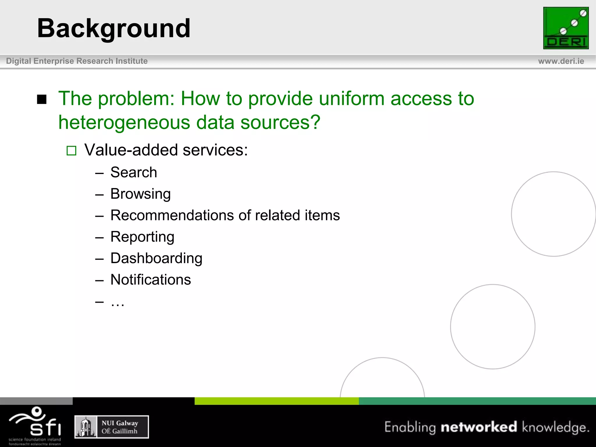 Sigma EE: Reaping low-hanging fruits in RDF-based data integration | PPTX | Databases | Computer ...