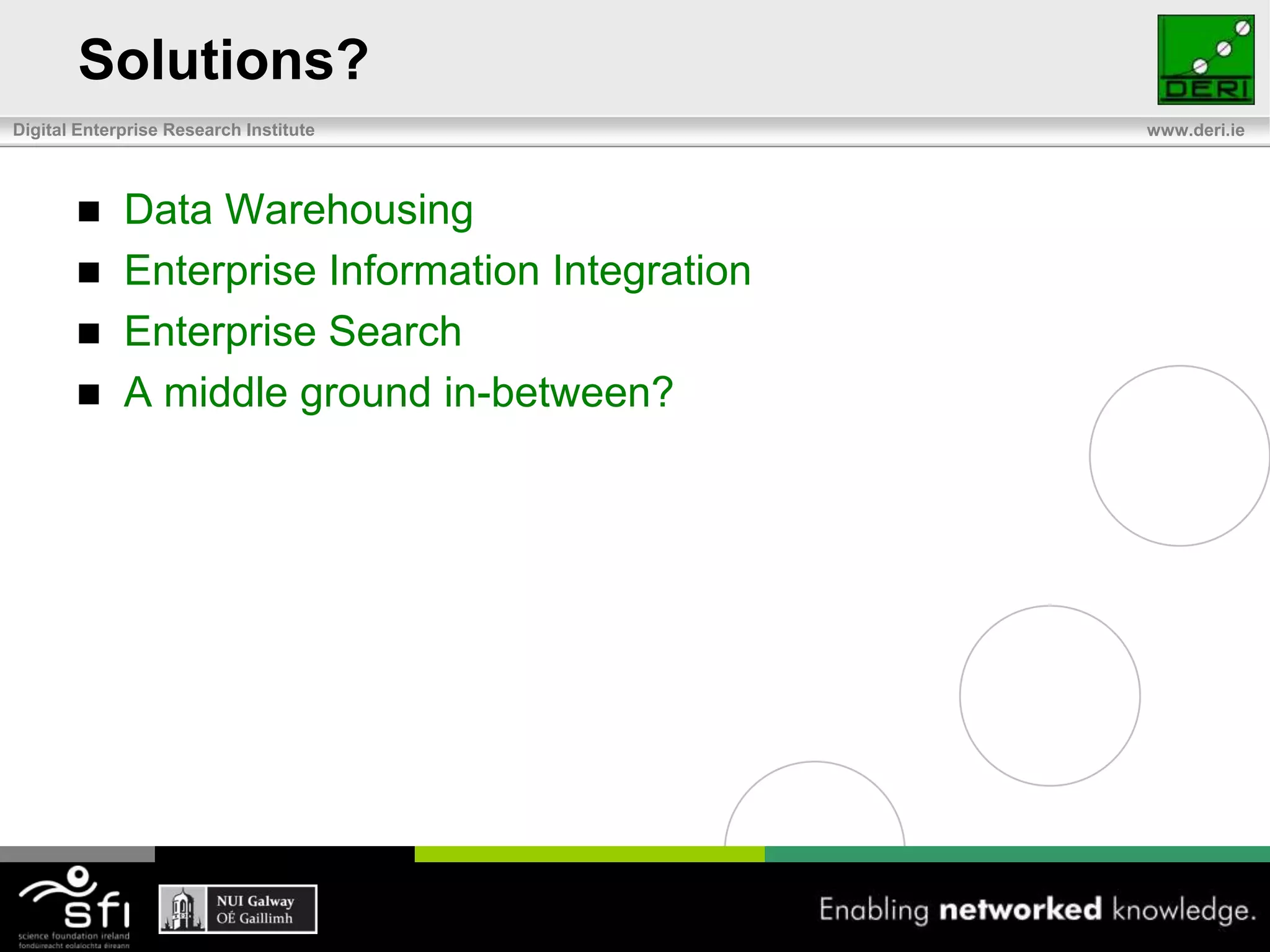 Sigma EE: Reaping low-hanging fruits in RDF-based data integration | PPTX | Databases | Computer ...
