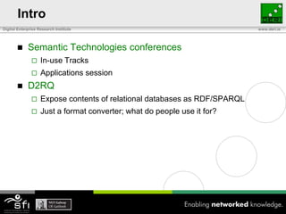 Sigma EE: Reaping low-hanging fruits in RDF-based data integration | PPTX | Databases | Computer ...