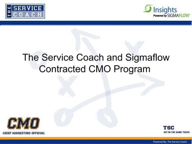 Sigmaflow Insights CMO | PPT