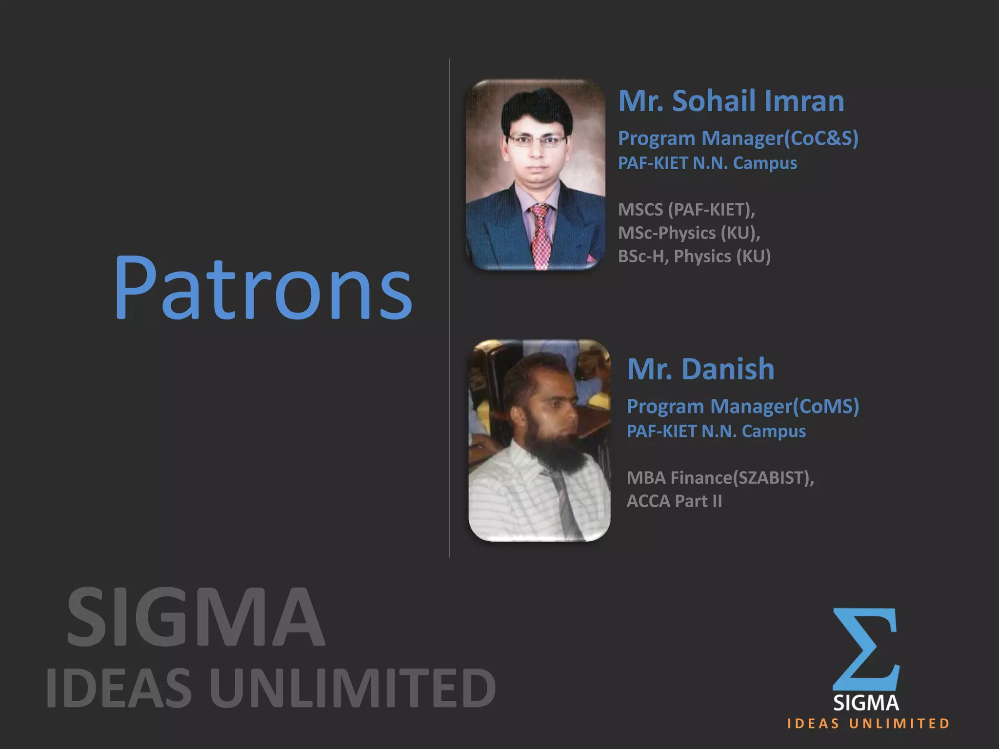 Sigma Society Inauguration | PPT