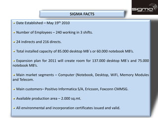 Sigma Presentation | PPT