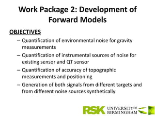 SIGMA Study of Industrial Gravity Measurement Applications: Objectives ...