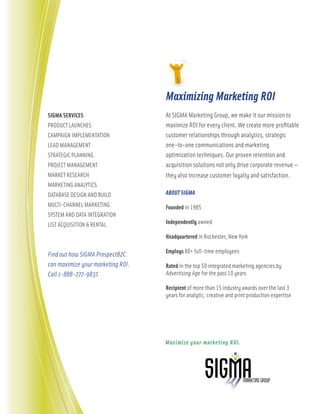 Sigma Prospect B2 C | PDF