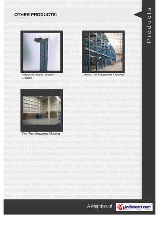 Sigma Storage Systems, Kanpur, Display Racks | PDF