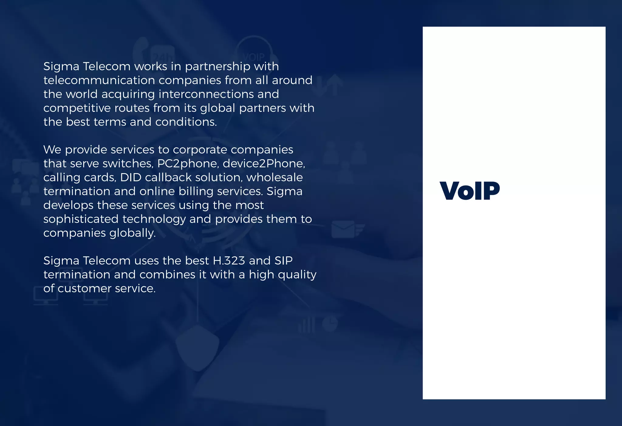 Sigma Telecom - Technical | PPT