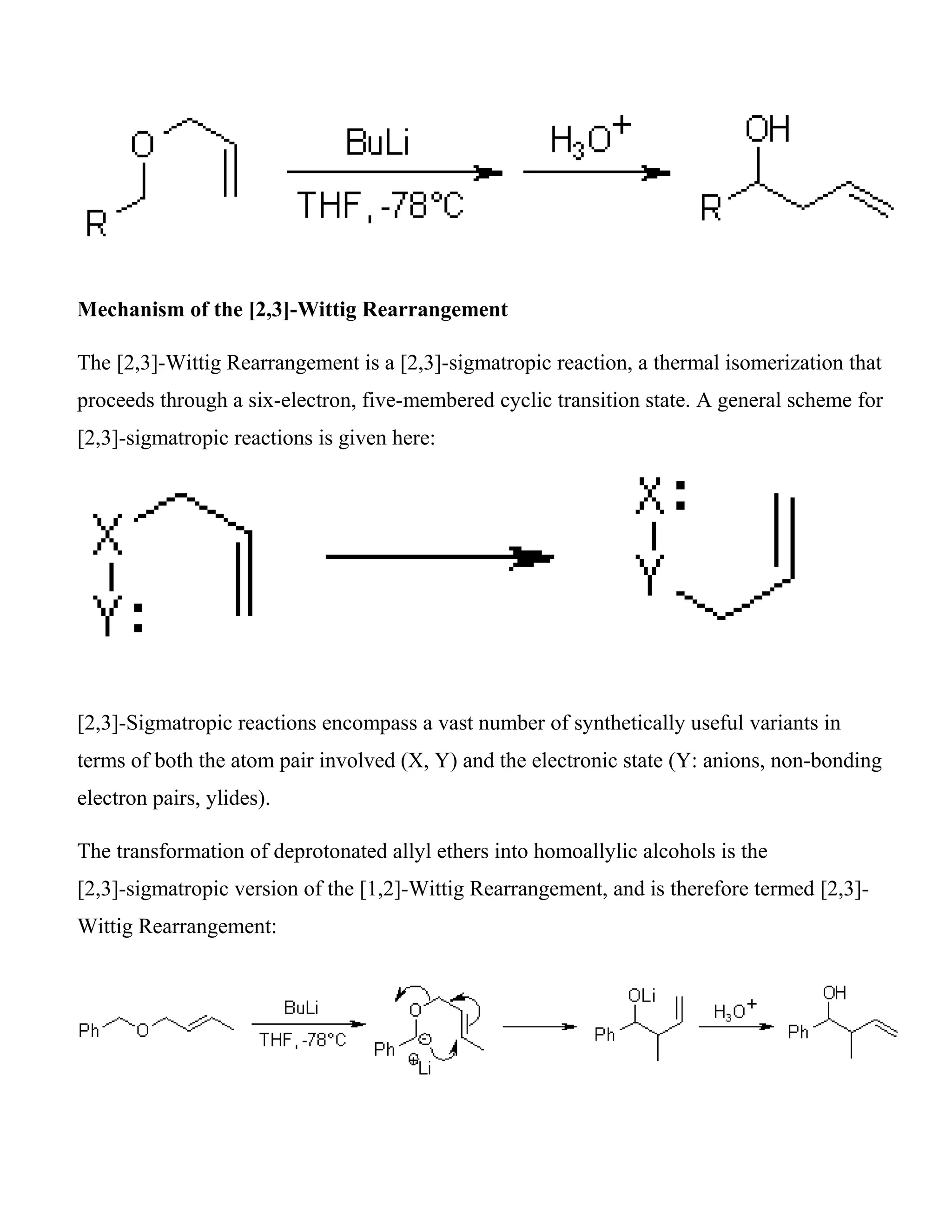 Sigmatropic reaction | DOC