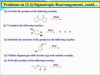 Sigmatropic reactions for Undergraduate courses | PPT | Chemistry | Science