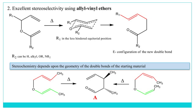 Sigmatropic rearrangement reactions (pericyclic reaction) | PPTX | Chemistry | Science