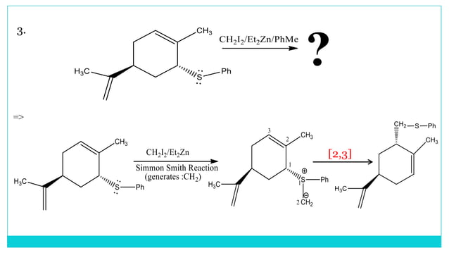 Sigmatropic rearrangement reactions (pericyclic reaction) | PPTX | Chemistry | Science